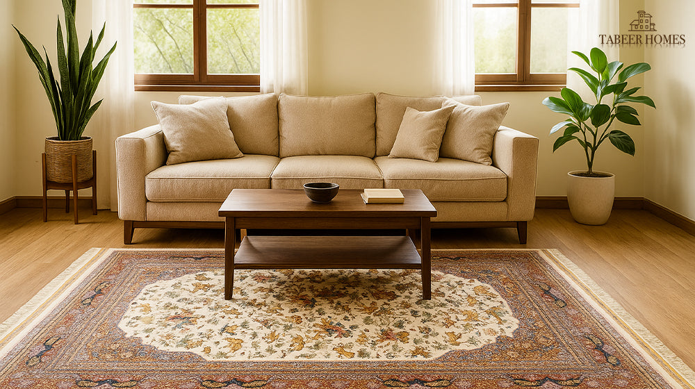Buy Rugs in Kuwait | Luxury Handmade Rugs by Tabeer Homes