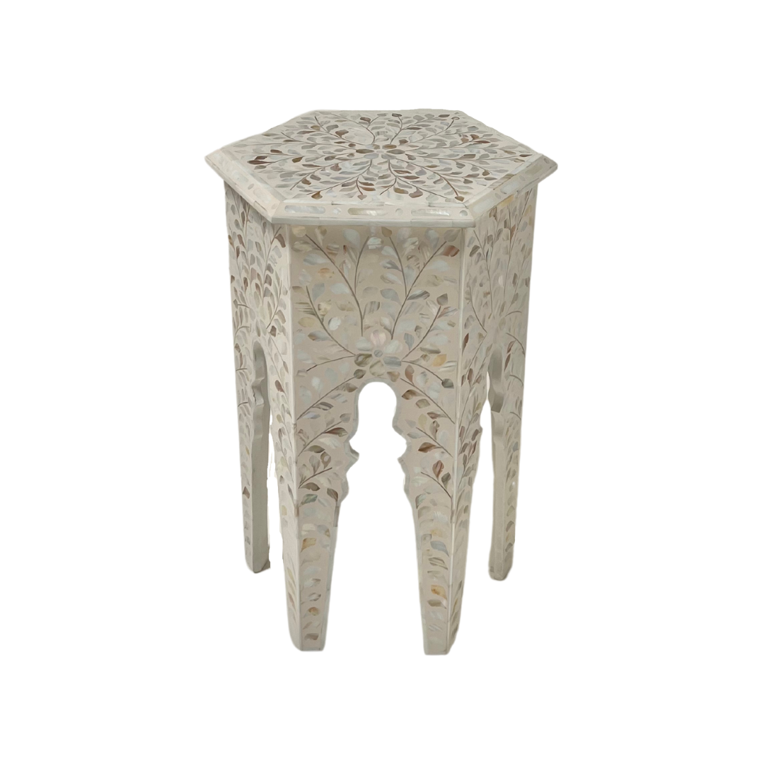 Buy Exquisite Mother of Pearl Bedside Tables in Abu Dhabi